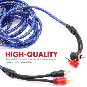 0 Gauge Car Amp Wiring Kit A Car Amplifier Installation Wiring Helps You Make Connections and Brings Power to Your Radio, Subwoofers Speakers