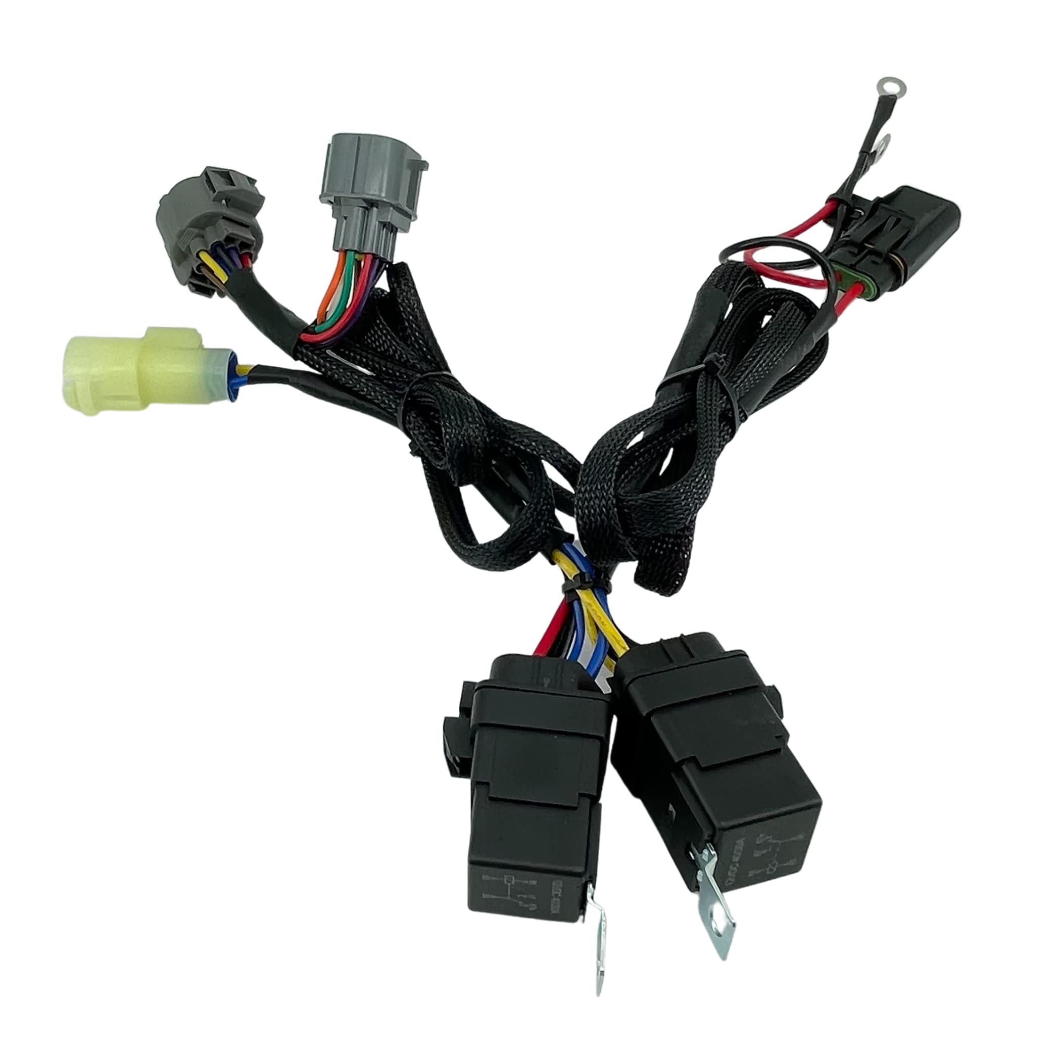 ALTBET Shift Wiring Harness Kit Bypass Angle Sensor Shift Motor Computer Harness Compatible with 2000-2006 Honda Rancher 350 ES Te Fe