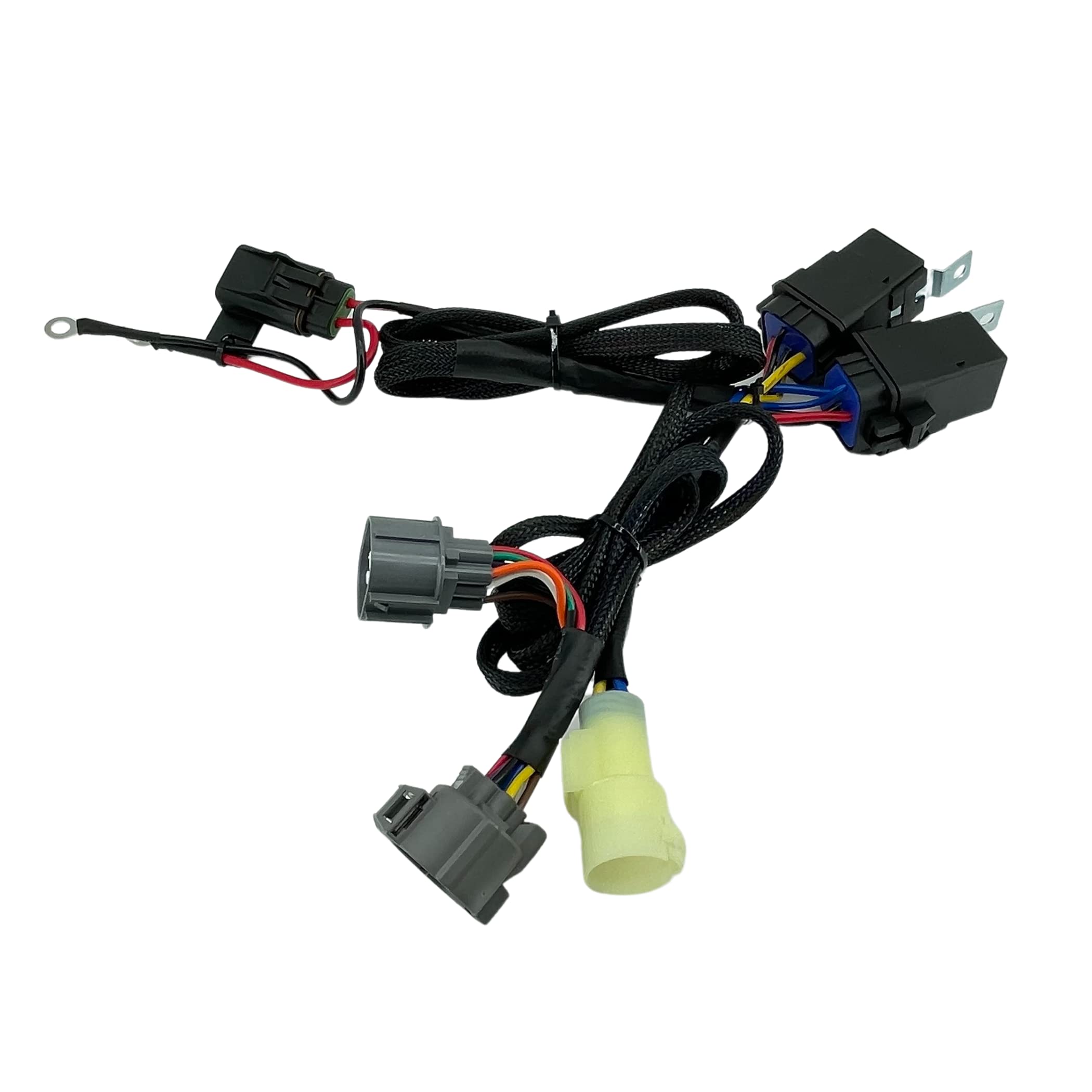 ALTBET Shift Wiring Harness Kit Bypass Angle Sensor Shift Motor Computer Harness Compatible with 2000-2006 Honda Rancher 350 ES Te Fe