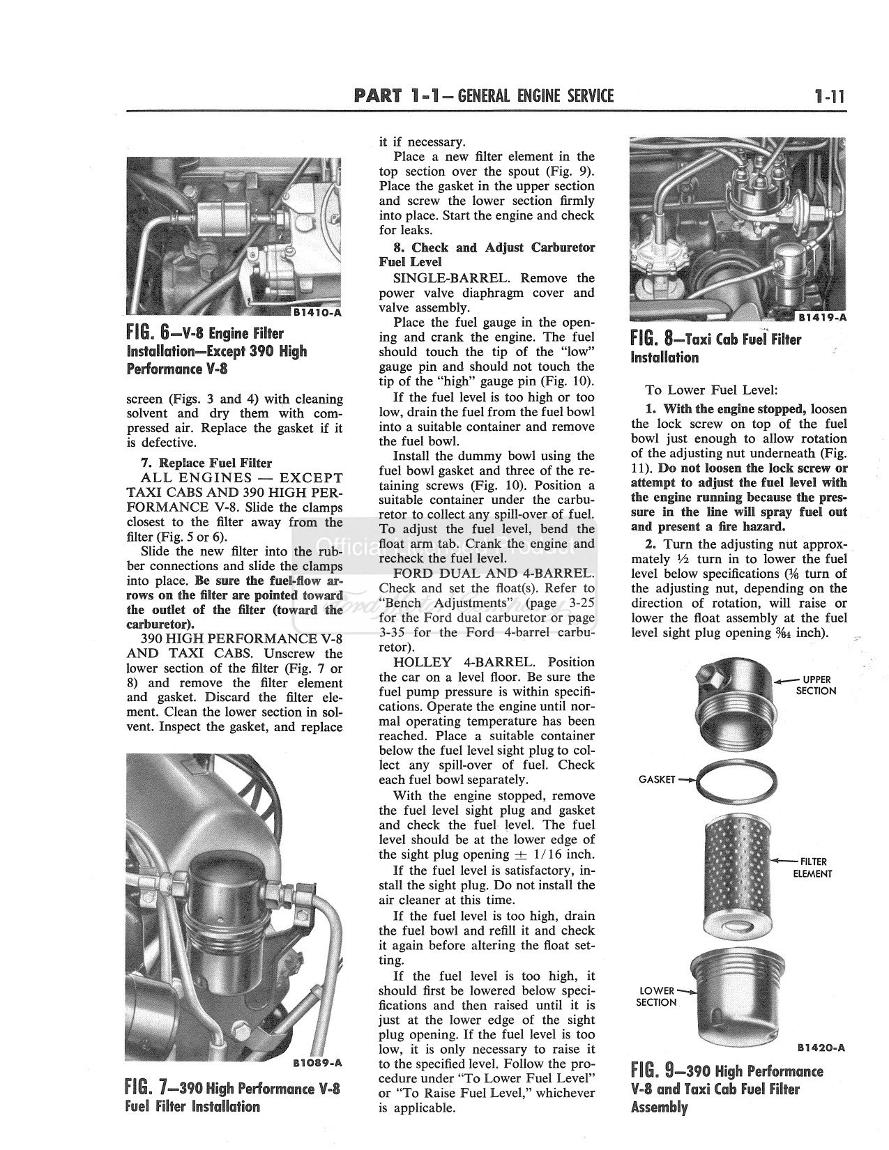 1961 Ford Fairlane Falcon Galaxie Shop Service Repair Book Manual Engine Wiring