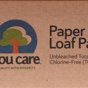 IF YOU CARE FSC Certified Paper Loaf Baking Pans, 4-count