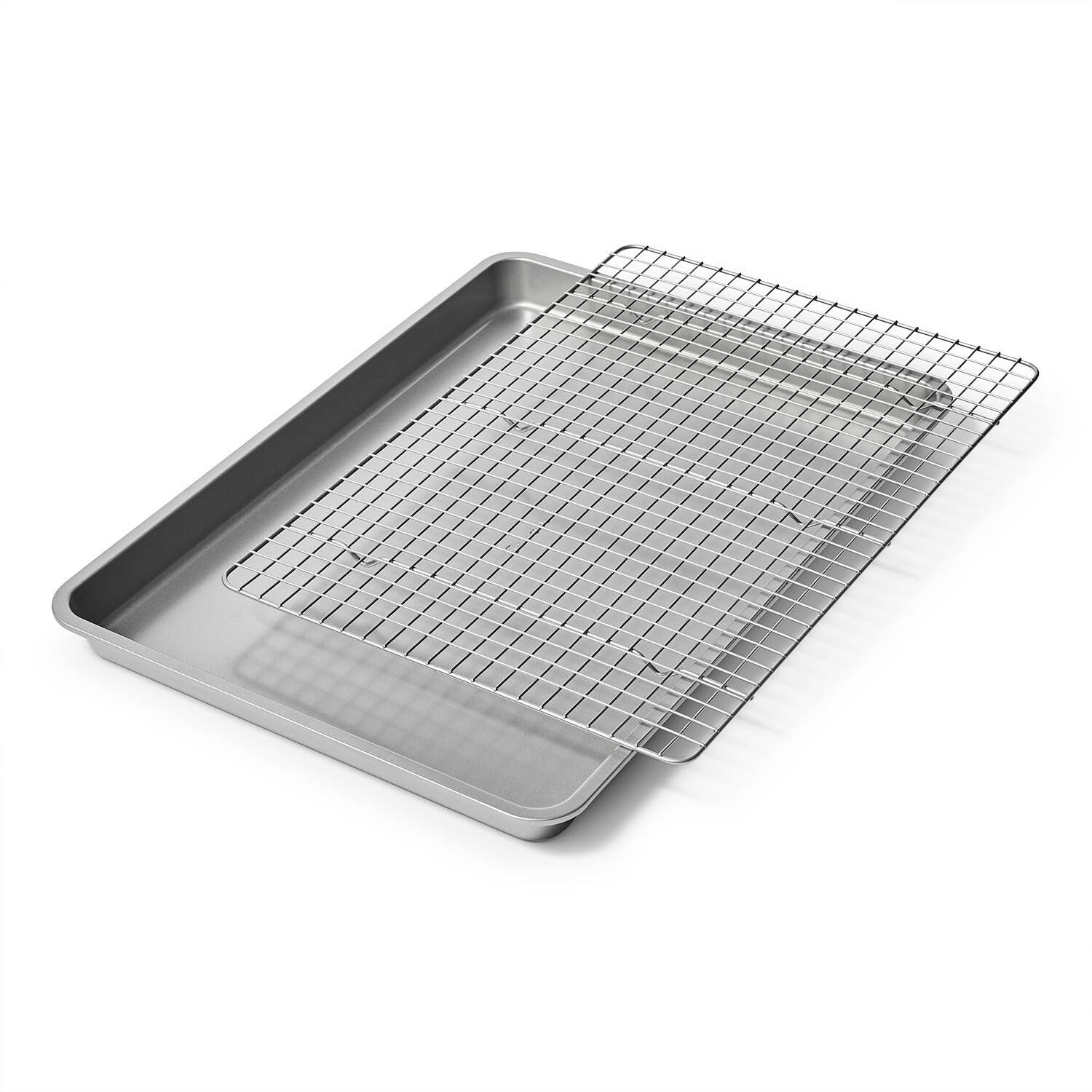 Sur La Table Signature Half Sheet Pan With Cooling & Baking Grid, Aluminum