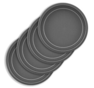 g & s metal products company baking with g&s 6-inch nonstick round cake pan, set of 4, gray