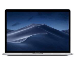 apple macbook pro (15-inch, latest model, 16gb ram, 256gb storage) - silver