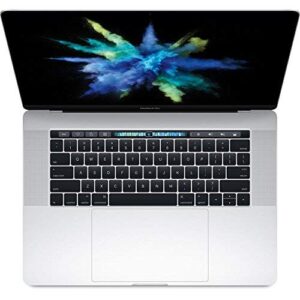 apple 15in macbook pro with touch bar retina display, intel core i7-6700hq 2.6ghz, 16gb ddr3-2133, 512gb pcie ssd, radeon pro 450 2gb mac os 10.12 sierra - silver (renewed)