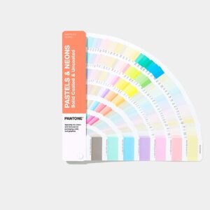 Pantone GG1504A Pastels & Neons Guide Coated & Uncoated colour reference, Multicolor