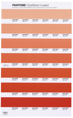 Pantone GSBS001 GoeSticks Coated with Digital Library for Adobe CS