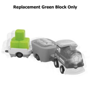 Replacement Parts for Smart Wheels Train Set ~ VTech Go Go Smart Wheels Carry All Cargo Train Playset - Replacement Green Block