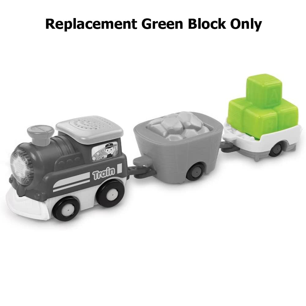 Replacement Parts for Smart Wheels Train Set ~ VTech Go Go Smart Wheels Carry All Cargo Train Playset - Replacement Green Block