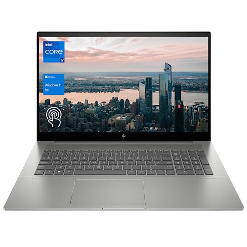 HP 2023 Latest ENVY 17T Premium Business Laptop, 17.3" FHD Touchscreen, Intel Core i7-13700H, 64GB RAM, 1TB SSD, Webcam, HDMI, Wi-Fi 6, Backlit Keyboard, Windows 11 Pro