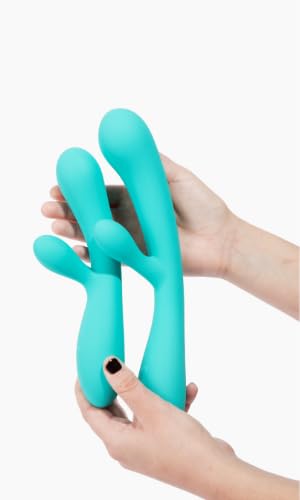 Indulgent Moments Iridescence Rabbit Vibrator (Smaller) | Adult Sex Toy | Powerful Vibrator | Waterproof | 12 Vibration Setting | Three Power Levels