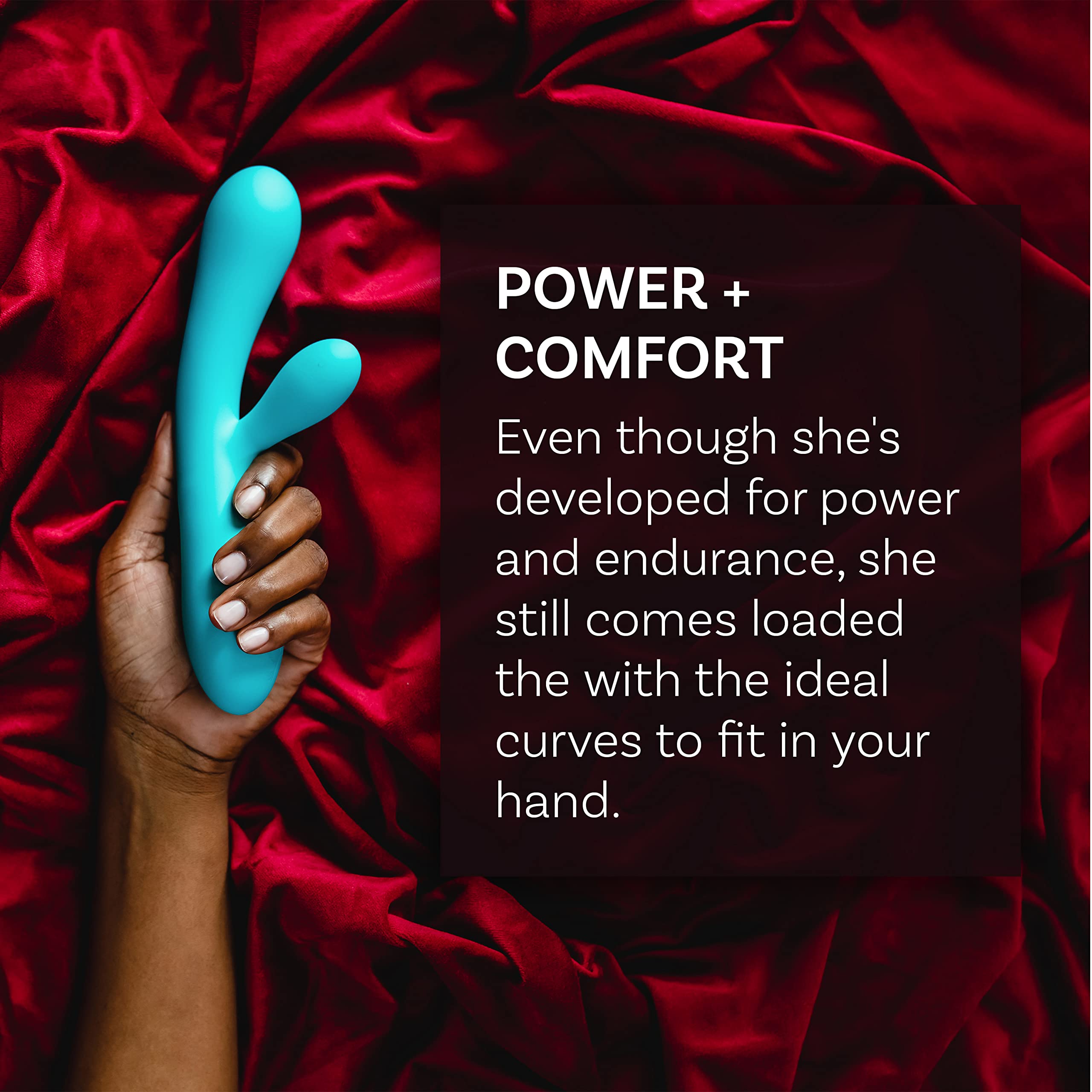 Indulgent Moments Iridescence Rabbit Vibrator (Smaller) | Adult Sex Toy | Powerful Vibrator | Waterproof | 12 Vibration Setting | Three Power Levels