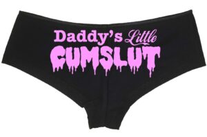 knaughty knickers daddys little lil cumslut cum slut ddlg bdsm owned boyshort