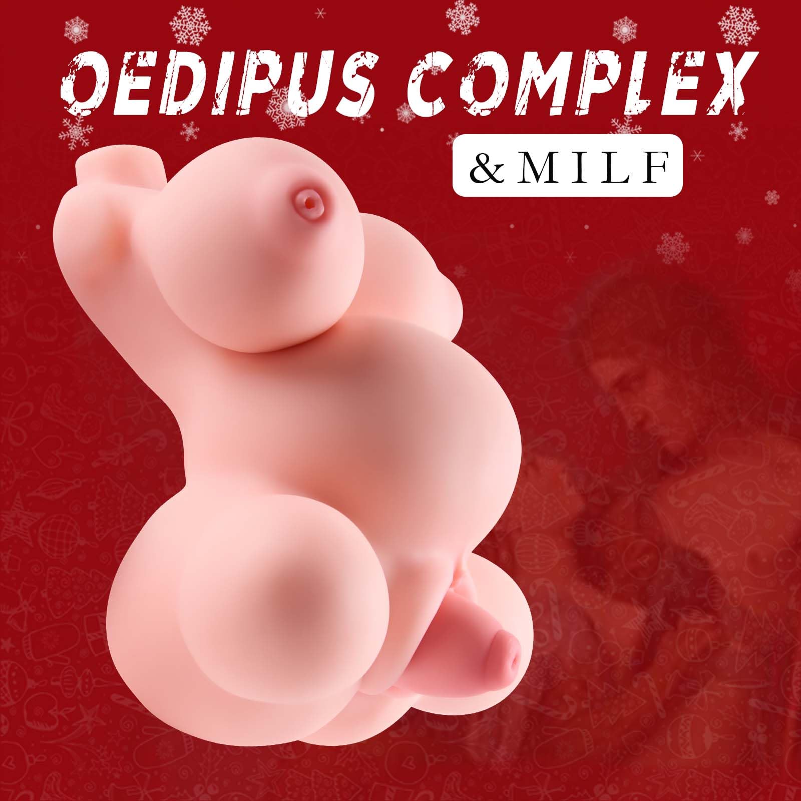 Unszz 12lb Adult Sex Dolls Prolapse of Uterus Masturbator for Male with 4 Holes Female Torso Lifelike Adult Toys with Vaginal Anal Breast Realistic Pussy Pregnant Woman Pluggable Nipple Sex toy