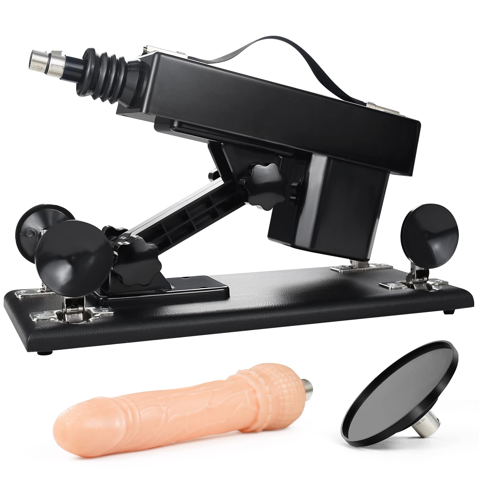 Sex Machine with Dildo and Suction Cup 3XLR Connector Attachments,Automatic Thrusting Machine for Women and Men,Love Machine Device with Sex Toys