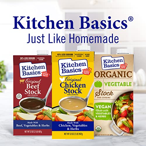 Kitchen Basics Original Chicken Stock, 8.25 oz Carton, (Pack of 12)