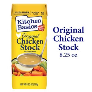 Kitchen Basics Original Chicken Stock, 8.25 oz Carton, (Pack of 12)