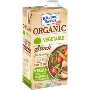 kitchen basics organic vegetable stock, 32 fl oz