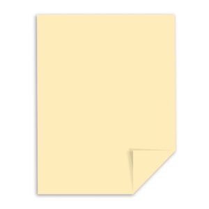 Neenah Paper 49581 Exact Index Card Stock, 110lb, 8 1/2 x 11, Ivory, 250 Sheets