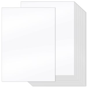 eaasty 50 sheets white cardstock paper 11 x 17 cardstock 80lb large thick printer paper cover stock paper smooth for inkjet or laser printers flyers menus 210g