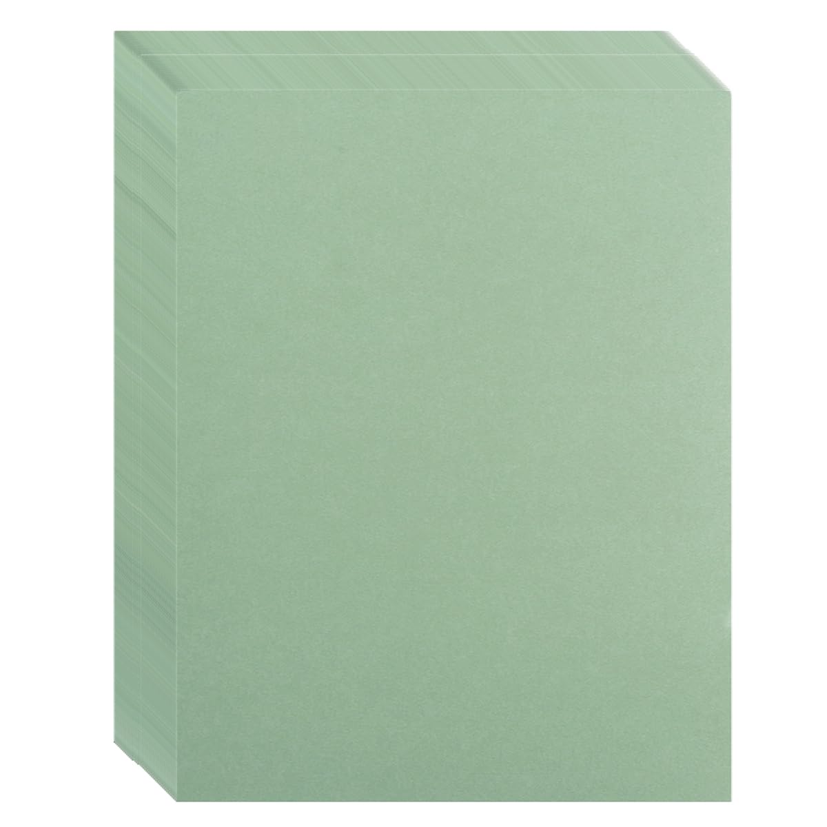 100 Pack Sage-Green Cardstock Blank Heavy Cards Stock 92LB Thick Paper for Invitations, Greeting Cards Making, Postcards, 8.5x11 inches