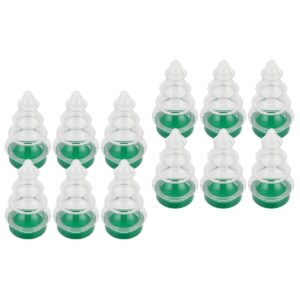 toddmomy 12 pcs candy bottle christmas cookie bottle christmas tree candy jar holiday candy boxes christmas supplies candy storage bottle christmas candy jar candy packaging bottle