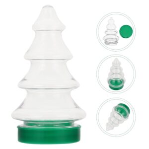 Toddmomy 12 Pcs Candy Bottle Christmas Cookie Bottle Christmas Tree Candy Jar Holiday Candy Boxes Christmas Supplies Candy Storage Bottle Christmas Candy Jar Candy Packaging Bottle