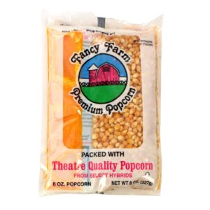 fancy farms popcorn mini-max kit - 8 oz. kit, 36 per case