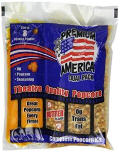 great western premium america dual pack popcorn, 10.6 ounce (pack of 24)