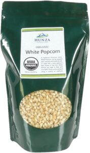 hunza organic white popcorn (2-lbs)