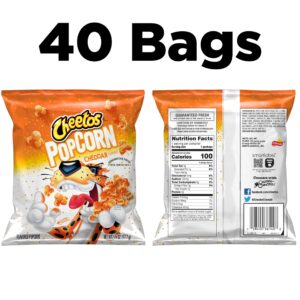 Cheetos Popcorn, Cheddar, 0.625 Ounce (Pack of 40)