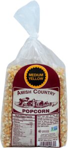 amish country popcorn | 2 lb bag | medium yellow popcorn kernels | old fashioned, non-gmo and gluten free (medium yellow - 2 lb bag)