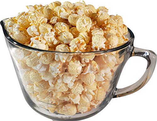 Mushroom Popcorn Kernels by Princeton Popcorn - Farmer Direct, Non-GMO, Gluten Free, UnPopped, Ball Shaped, Old Fashion Popcorn Pops Extra Large popcorn kernels, mushroom popcorn kernels for popping for Air Popper & Stovetop 32oz