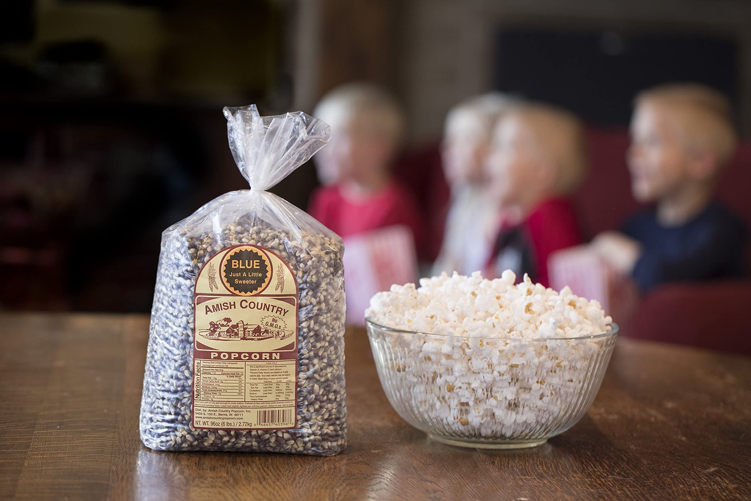 Amish Country Popcorn | 6 lb Bag | Popcorn Kernels | Small and Tender | Old Fashioned, Non-GMO and Gluten Free (6 Pound (Pack of 1)