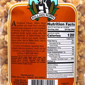 Killian Korn, Toffee Popcorn "Sooo Yummy", All Naturally Flavored Popcorn, Perfectly Popped Popcorn, 8 oz (Pack of 2) + Includes-Free Huckleberry Gourmet Popcorn Sample Pack .50 oz