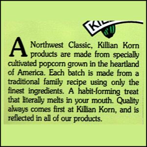 Killian Korn, Toffee Popcorn "Sooo Yummy", All Naturally Flavored Popcorn, Perfectly Popped Popcorn, 8 oz (Pack of 2) + Includes-Free Huckleberry Gourmet Popcorn Sample Pack .50 oz