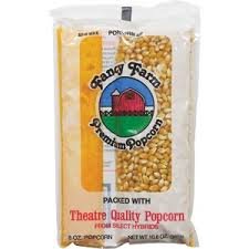 fancy farm premium popcorn 10.6 oz. kit, 24 per case