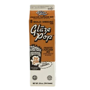 perfectware caramel glaze pop, 28 oz. frosted caramel popcorn flavoring