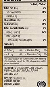 Newman's Own Organic Pop's Corn Microwave Popcorn, Butter, 3 Count