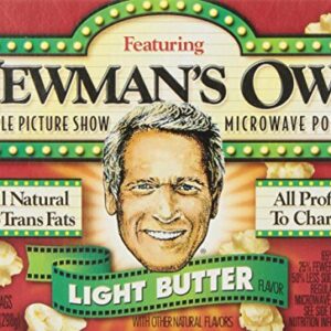 Newman's Own Light Butter Popcorn, 3.5 Oz, 3 Ct