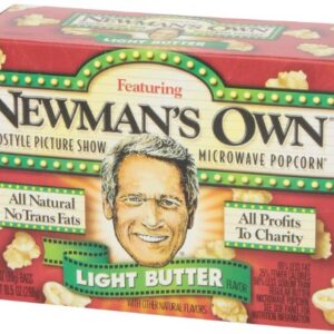 Newman's Own Light Butter Popcorn, 3.5 Oz, 3 Ct