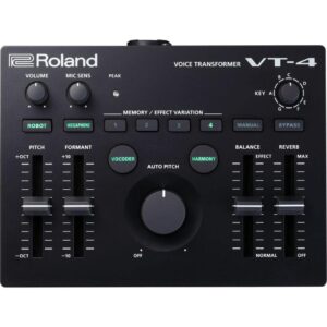 roland vt-4 vocal transformer , black