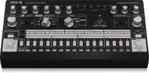 behringer rd-6-bk analog drum machine - black