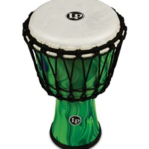 Latin Percussion World Collection Circle Djembe (LP1607GM) Green