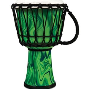 Latin Percussion World Collection Circle Djembe (LP1607GM) Green