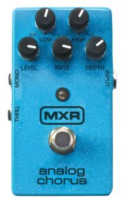 mxr m234 analog chorus pedal w/bonus deluxe dunlop dtc1 tuner 7-10137-05004-4