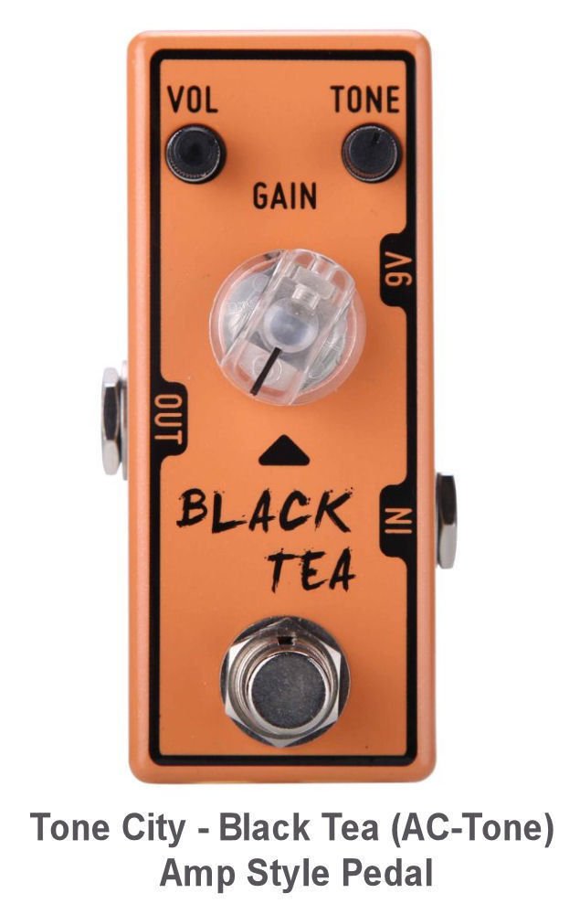 Tone City Black Tea Overdrive A Mighty Mini! Fast, Fast U.S. Ship Your Tone City Connection!