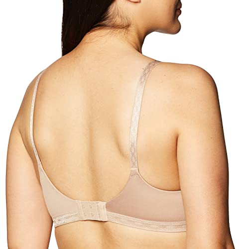 Warner's Women's Cloud 9 Super Soft Wireless Lightly Lined Comfort Bra 1269, Toasted Almond, 36B