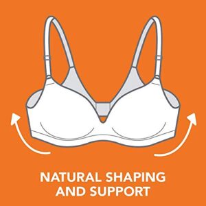 Warner's Women's Cloud 9 Super Soft Wireless Lightly Lined Comfort Bra 1269, Toasted Almond, 36B