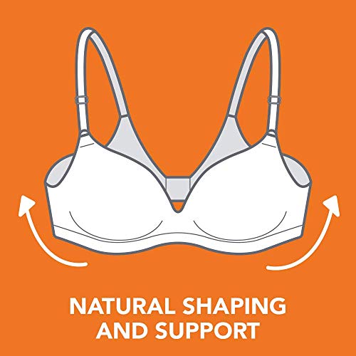 Warner's Women's Cloud 9 Super Soft Wireless Lightly Lined Comfort Bra 1269, Toasted Almond, 36B